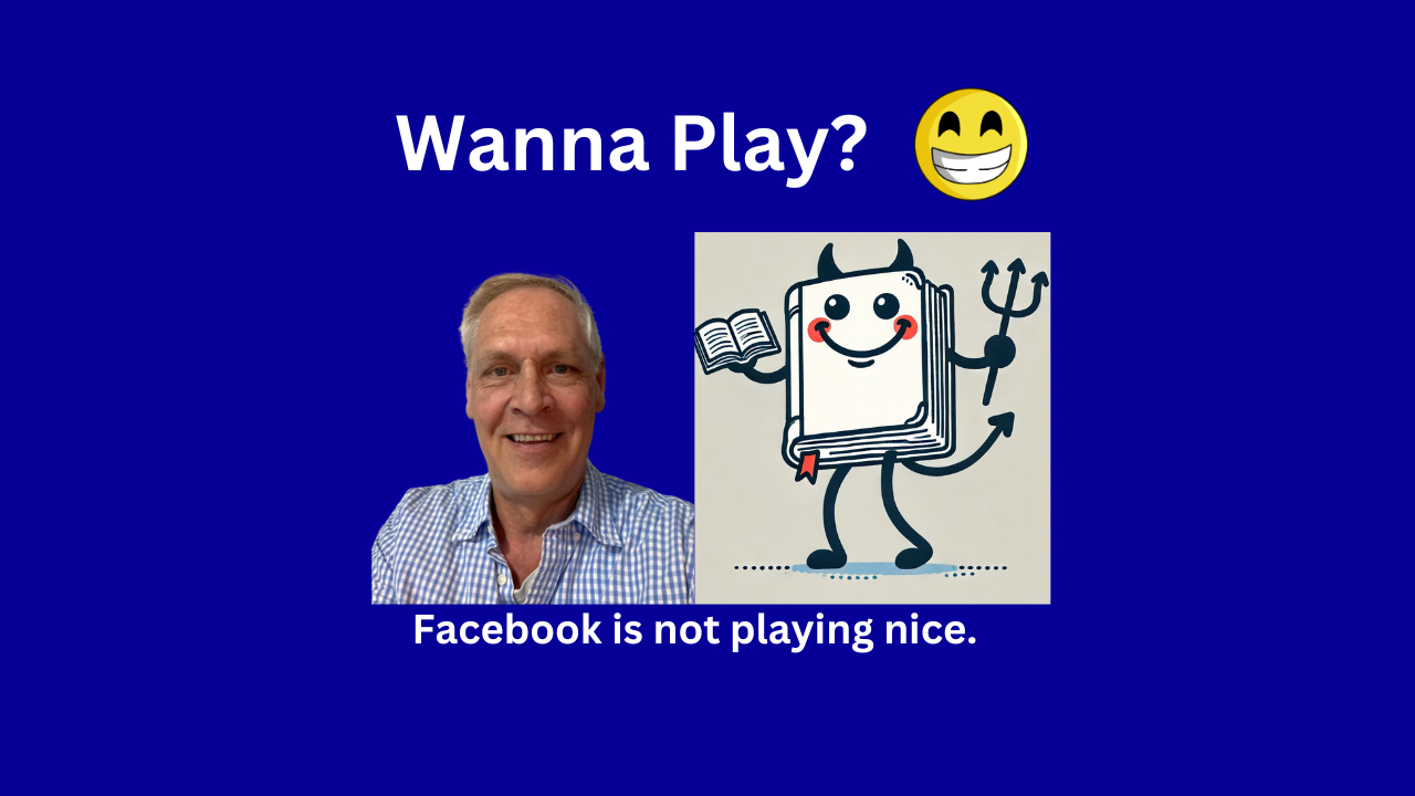 Facebook Is Not Playing Nice - Soapbox Bob (Robert Klein)
